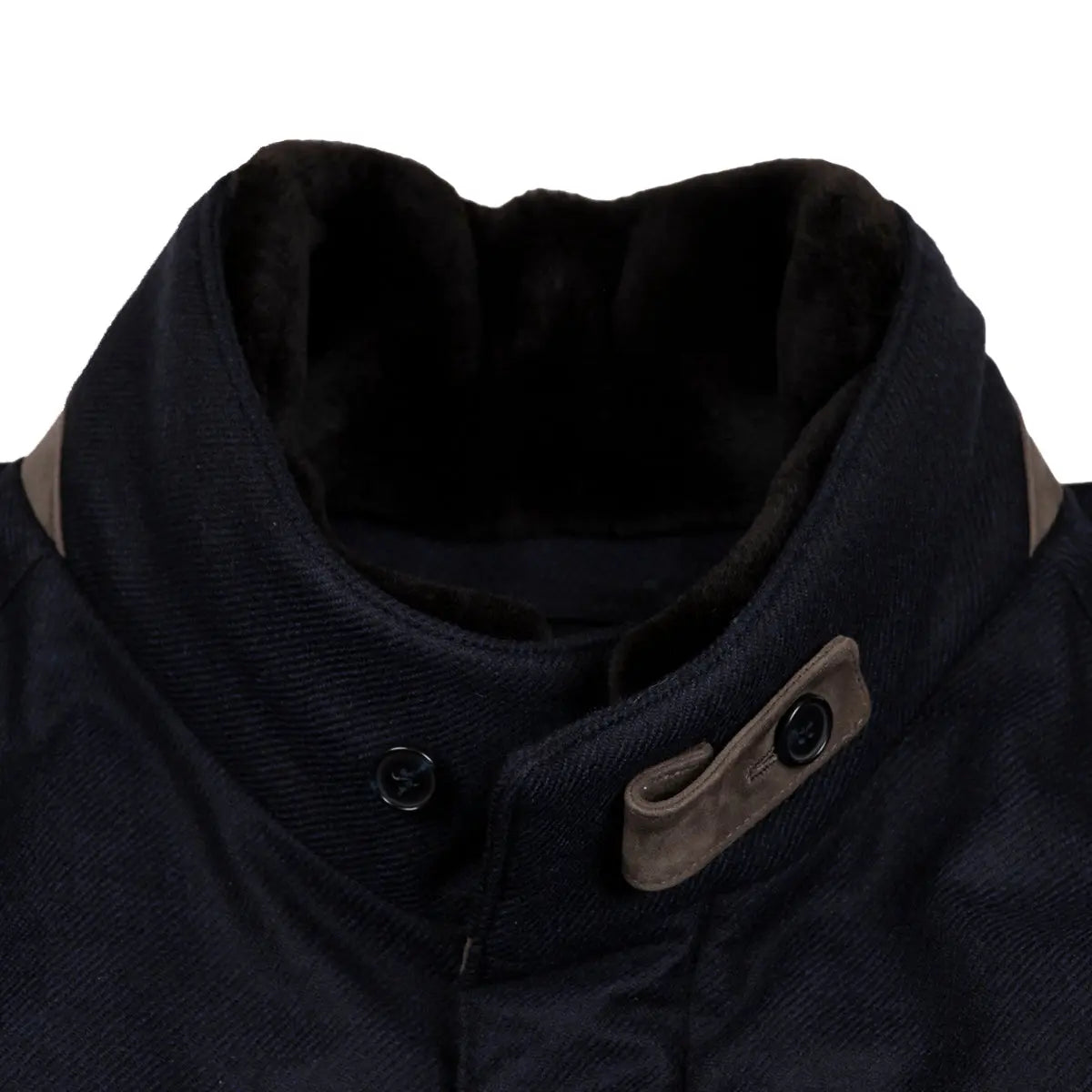 Robert Old Navy Loro Piana Storm System Wool Overcoat – Robert Old & Co